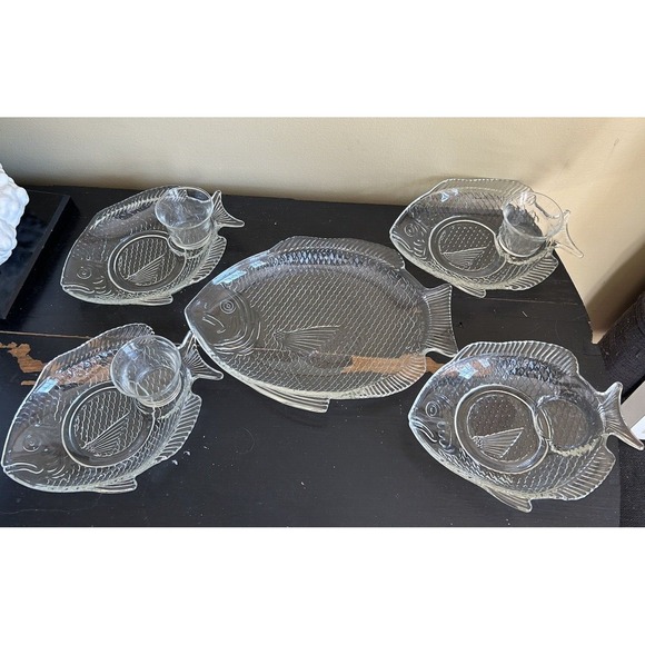 Anchor Hocking | Dining | Anchor Hocking Fish Shaped Ovenproof Glass ...